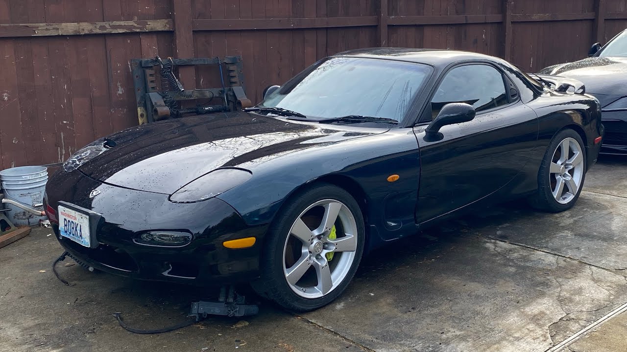 Проект Mazda RX7 FD RHD 13B / установка радиатора и интеркулера ...