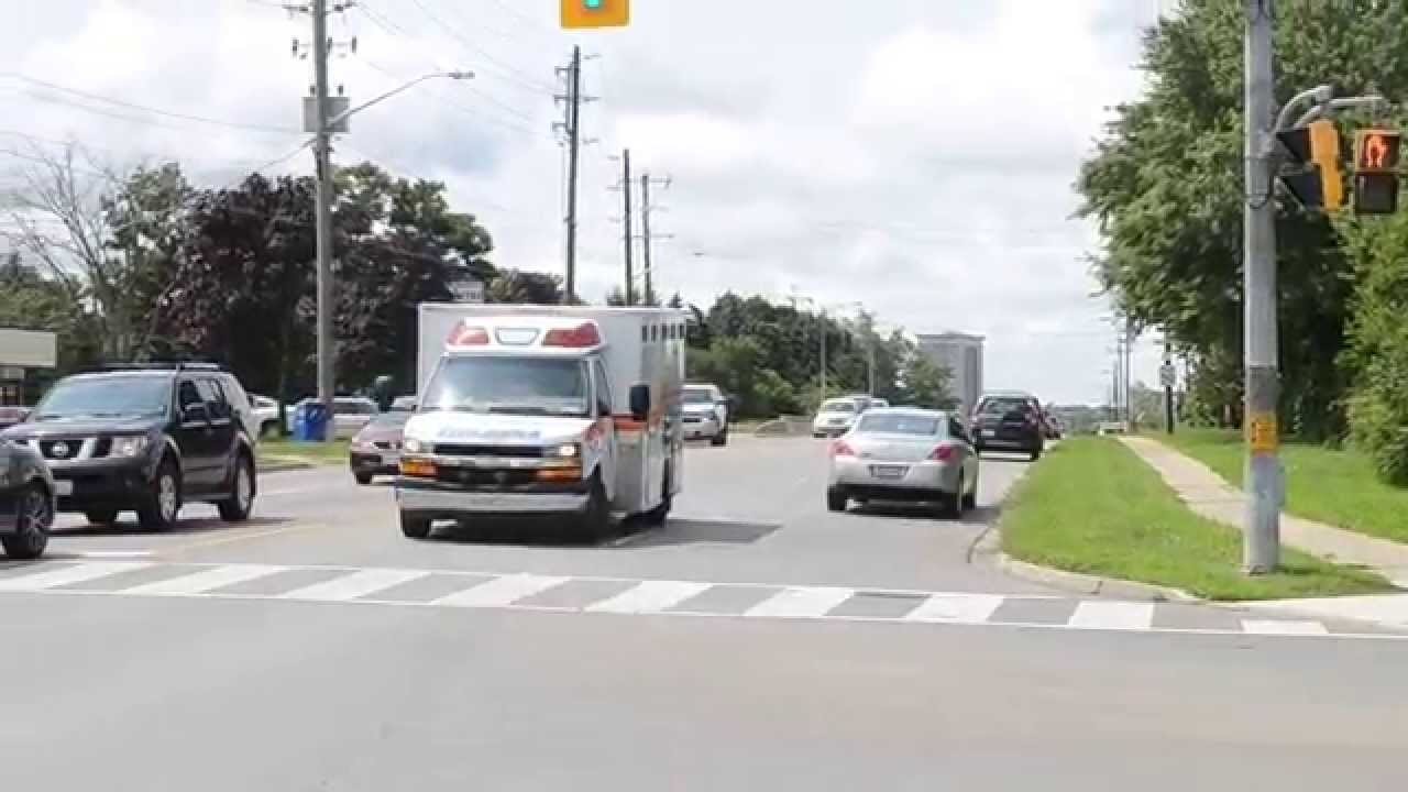 Waterloo Region EMS Responding to MVC | RHPhoto - YouTube