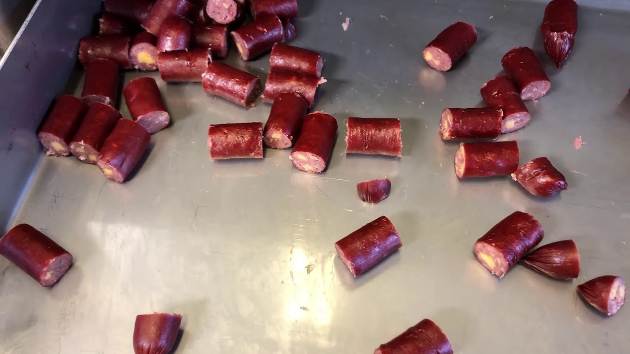 Snack Stick Cutter - Cutting 17mm Diameter, 1in Sticks with Cheese ...