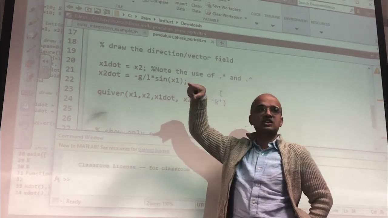 Complex Systems: Phase Portraits in MATLAB - YouTube