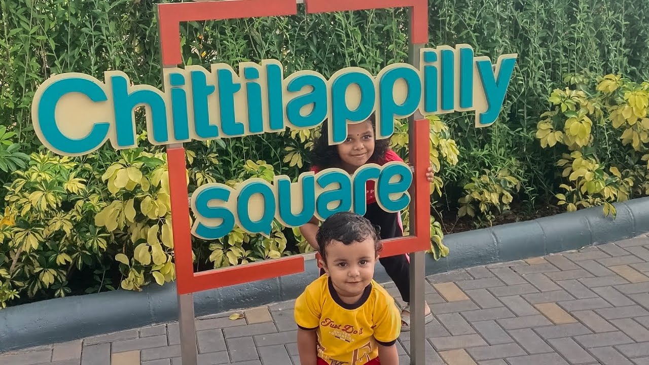 A fun day with family at Chittilappilly Square - YouTube