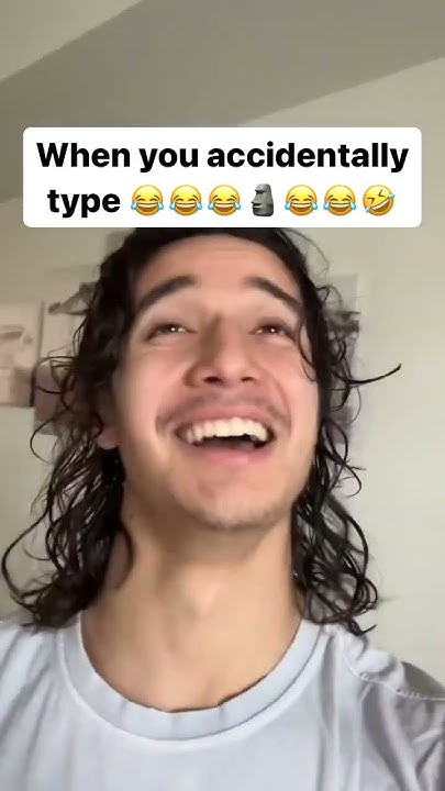 When you accidentally type the wrong emoji - YouTube