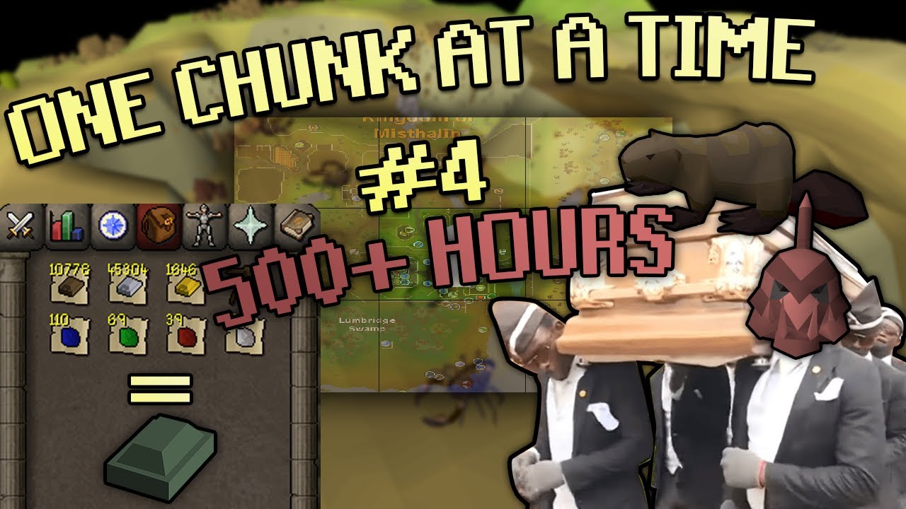 [OSRS] 500 Hours and a Bronze Pickaxe - One Chunk at a Time #4 - YouTube