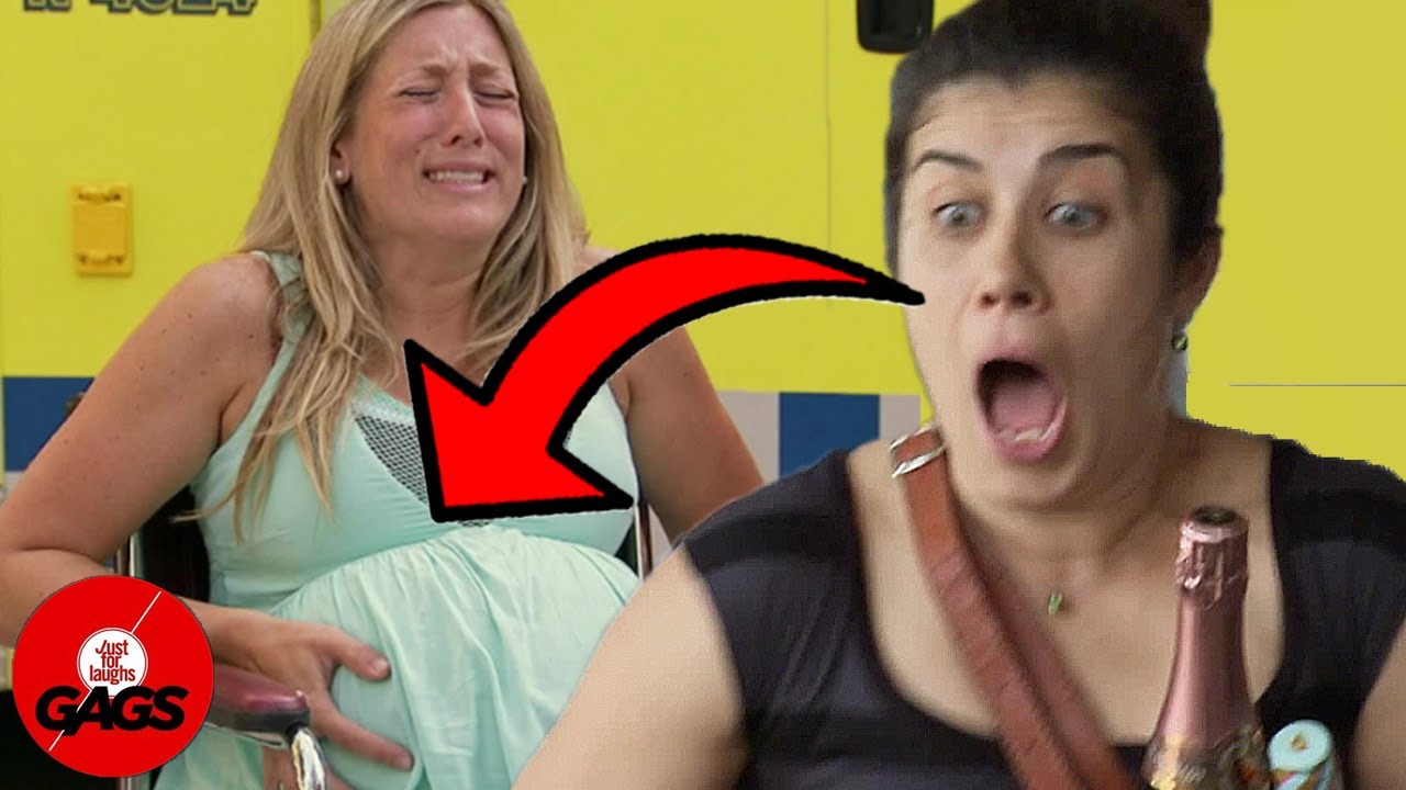 Señora embarazada bromea con todo el mundo | Las Mejores Bromas - YouTube