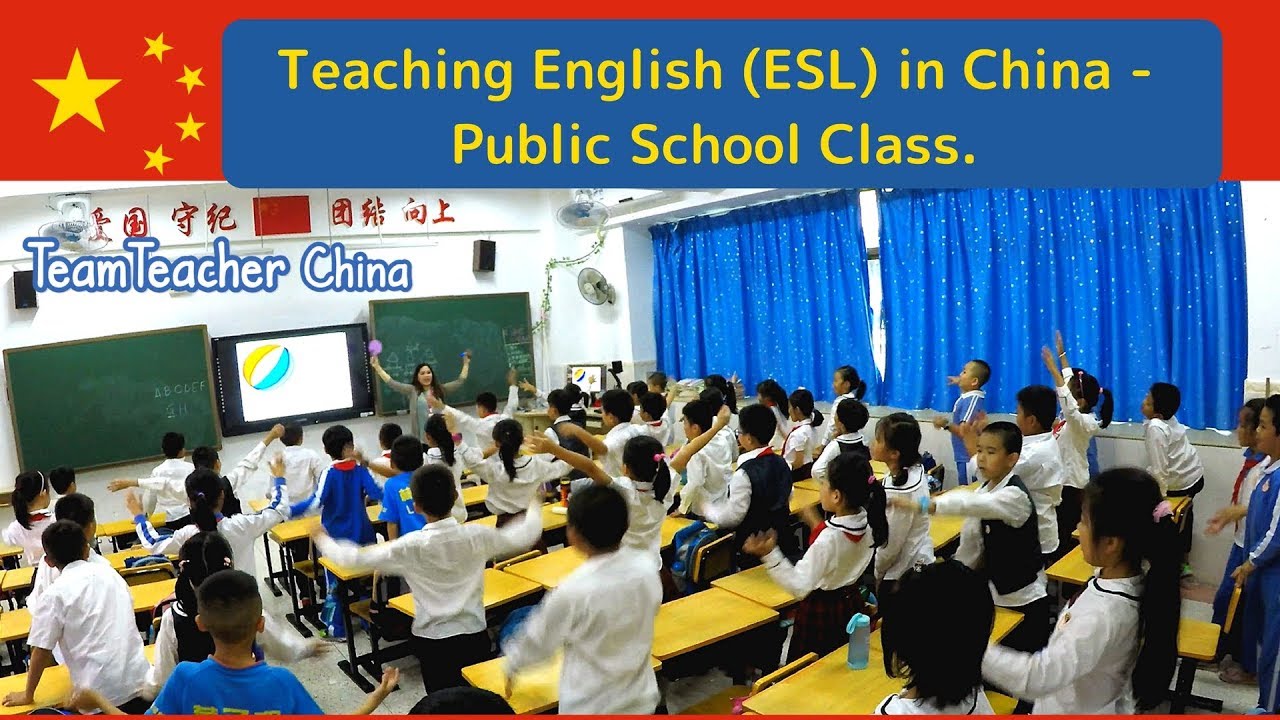 LIVE TEFL Class in Public School | Teaching English in China | TESOL ...