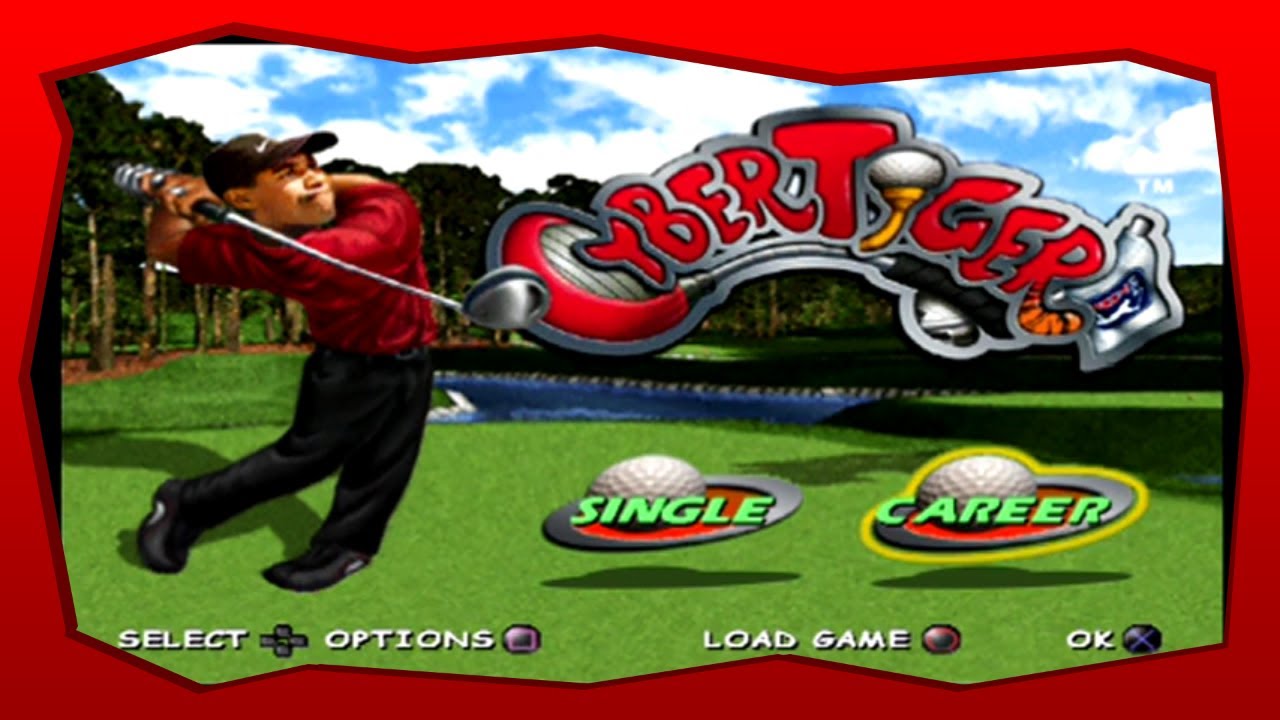 Cybertiger (PS1) Gameplay - YouTube