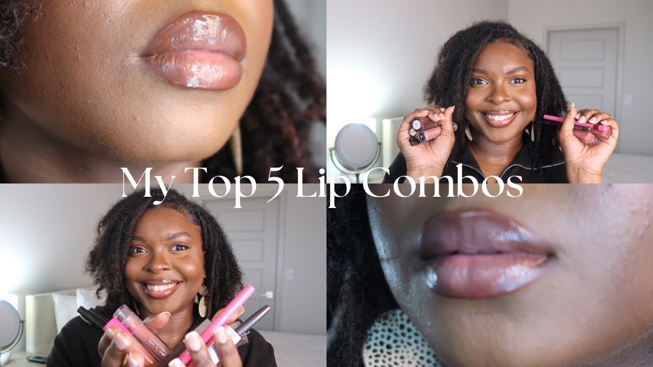 My Top 5 Favorite Lip Combos - YouTube