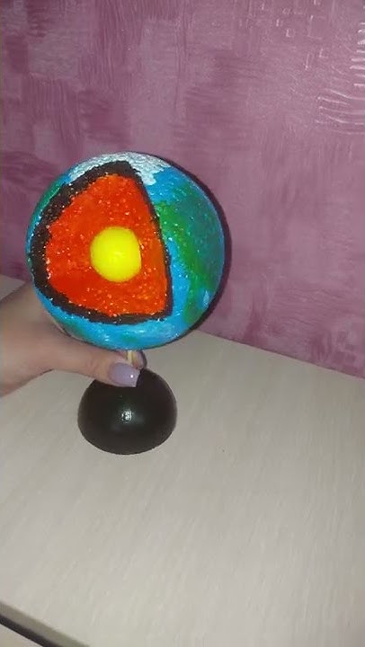 Макет Земли в разрезе - YouTube