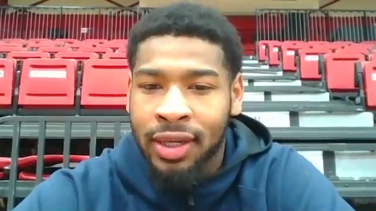 Racers Men's Basketball | Demond Robinson Postgame Press Conference | 2 ...