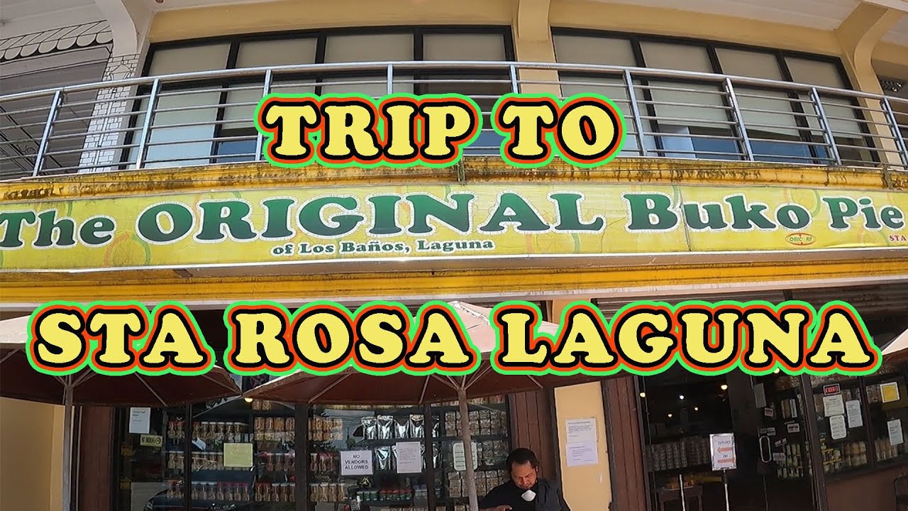 The Original Buko Pie Bakeshop - Trip to Santa Rosa Laguna - YouTube