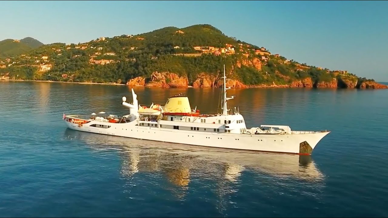 Christina O Yacht for Sale and Charter | Merle Wood & Associates - YouTube