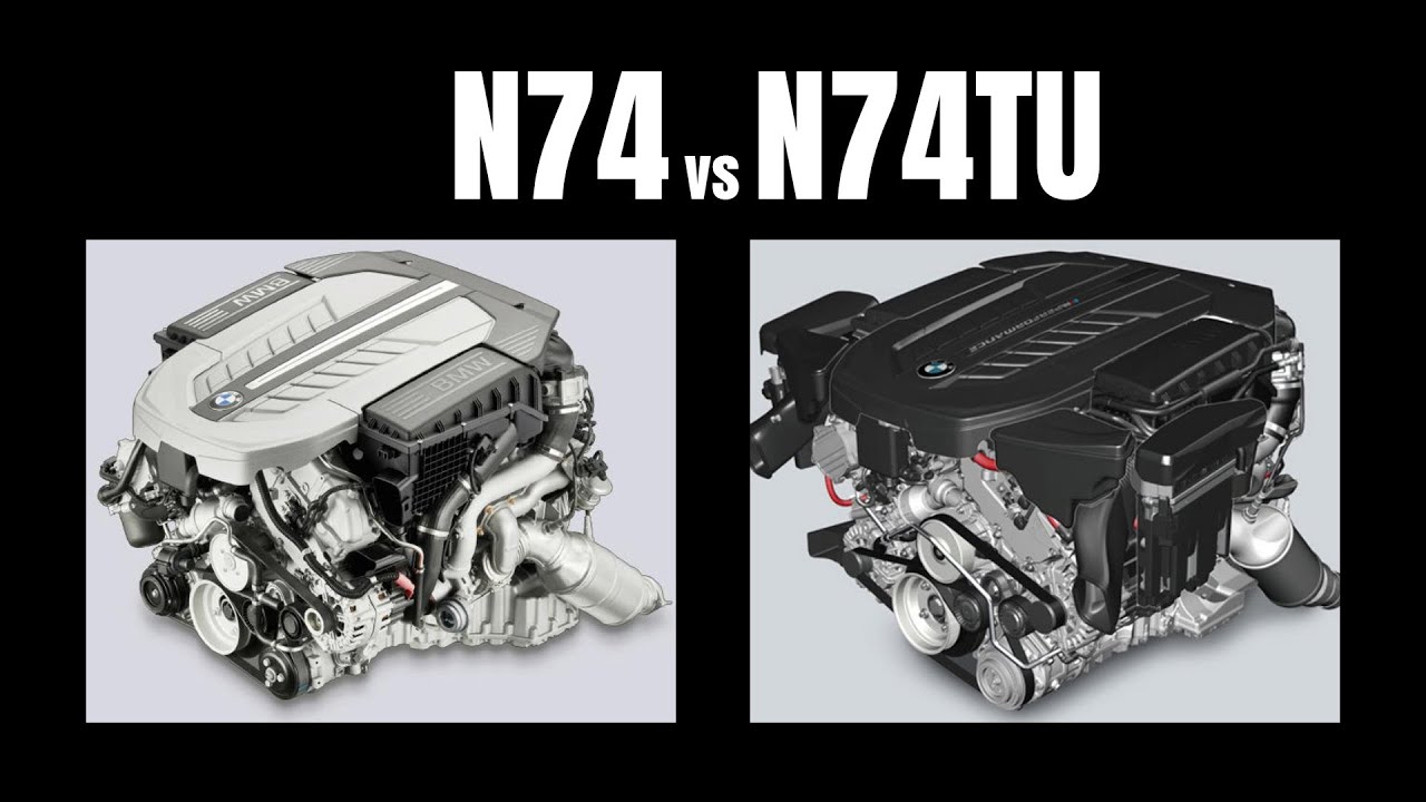BMW N74 vs N74TU: Bavaria’s Modern Classic Biturbo V12 Engine - YouTube