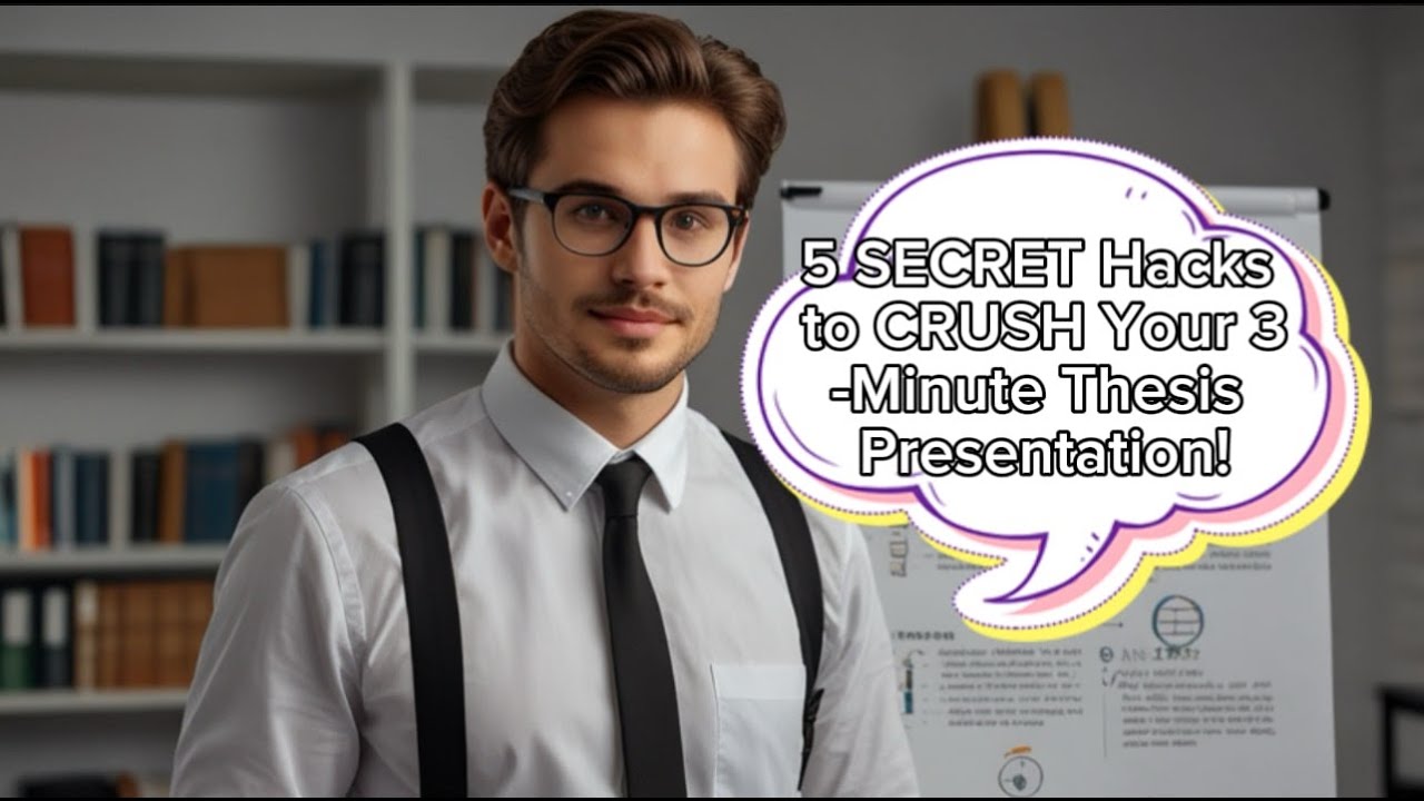 SECRET Presentation Hacks to CRUSH Your 3-Minute Thesis and WIN Big ...