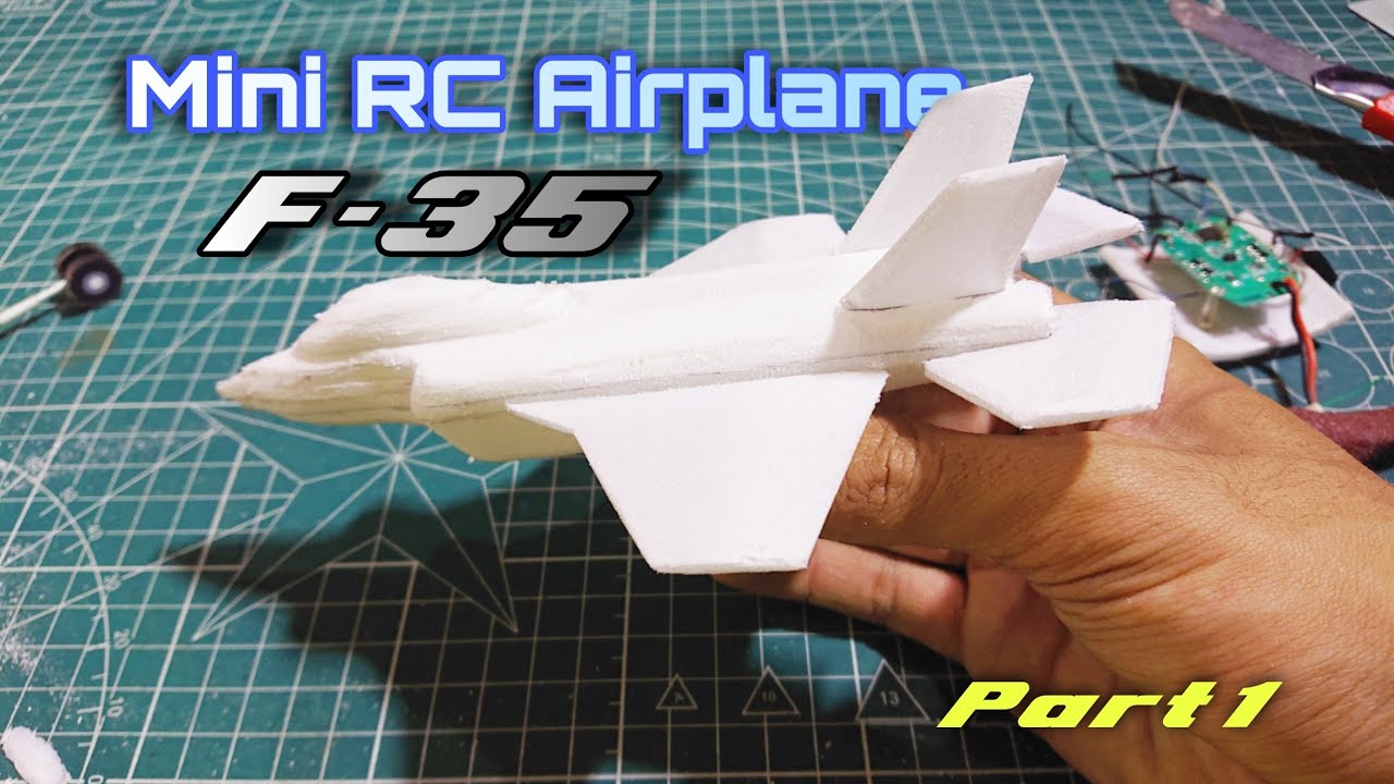 LOCKHEED MARTIN F-35 LIGHTNING MINI RC FOAM (part1) - YouTube
