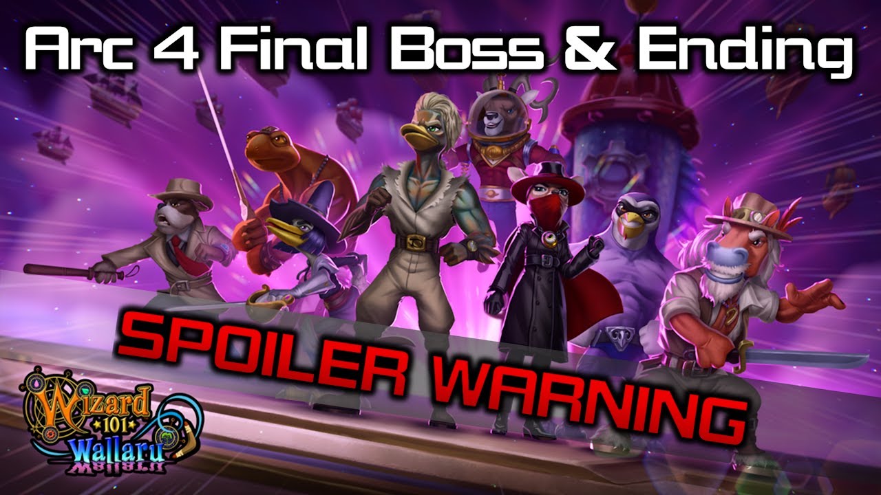 Wizard101 - Arc 4 FINALE, FINAL BOSS, & FULL ENDING - YouTube