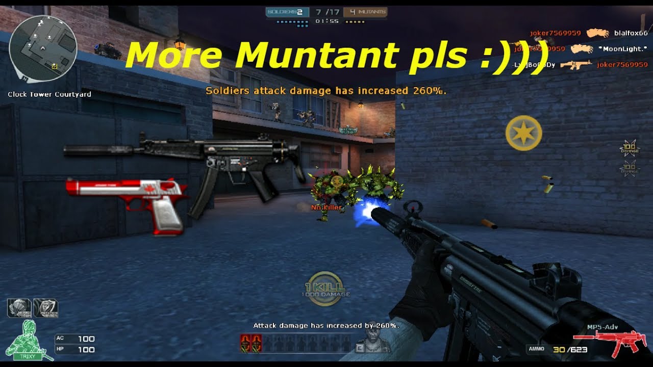 Crossfire NA/UK 2.0: MP5 - Adv in HMX gameplay - YouTube