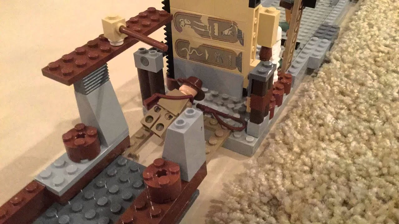 Homemade Lego Indiana Jones Raiders of the Lost Ark- Temple Escape ...