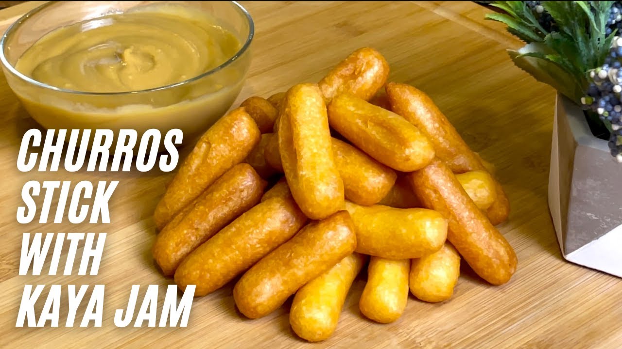 CHURROS STICK WITH KAYA JAM - YouTube