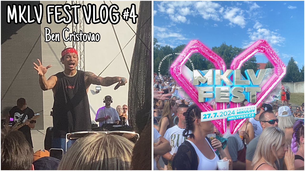 MKLV FEST VLOG #4 - Ben Cristovao (koncert) - YouTube