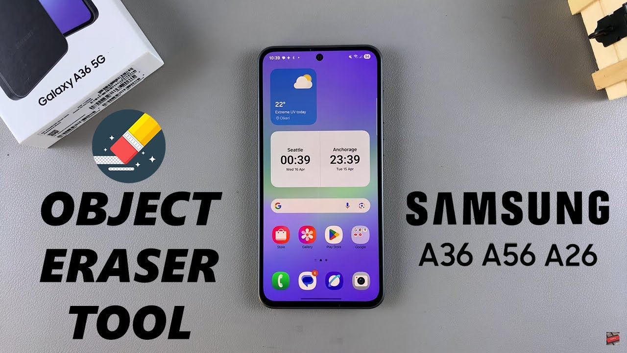 How To Use Object Eraser Tool On Samsung Galaxy A36/A26/A56 - YouTube
