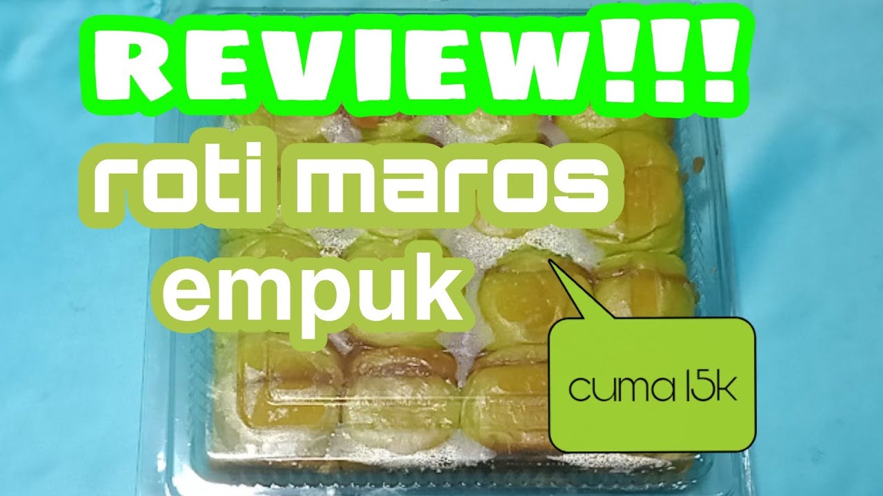 Review...!!! Roti maros - YouTube