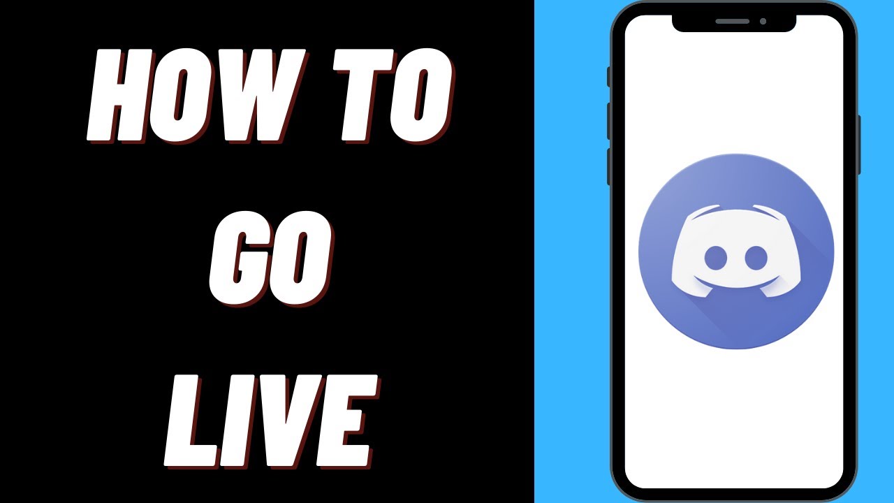 How To Go Live On Discord On iPhone - YouTube