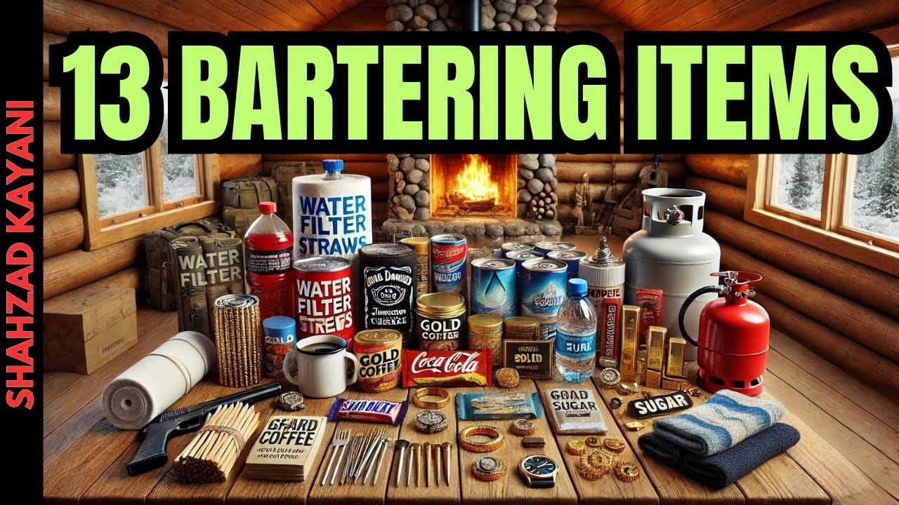 13 Prepper Bartering Items - YouTube