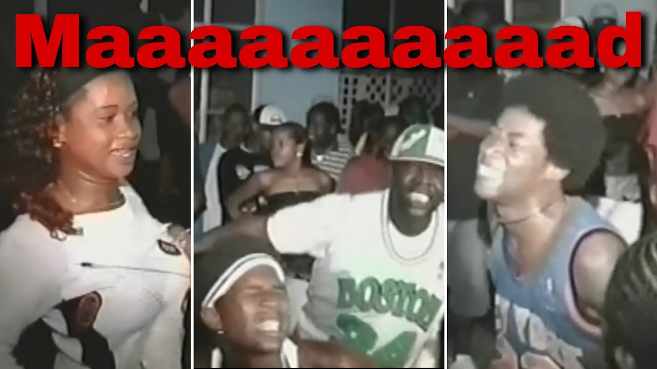Mad Michele & Marvin Dancehall Reggae Party Dancing Maaaaaad! - YouTube