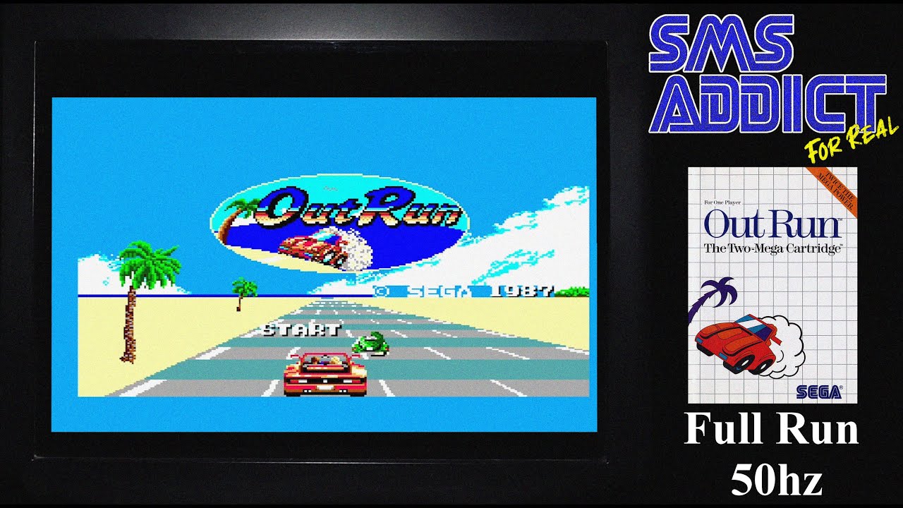 Out Run - Master System 50hz-60fps - Full Run - PSG - Sans Commentaire ...