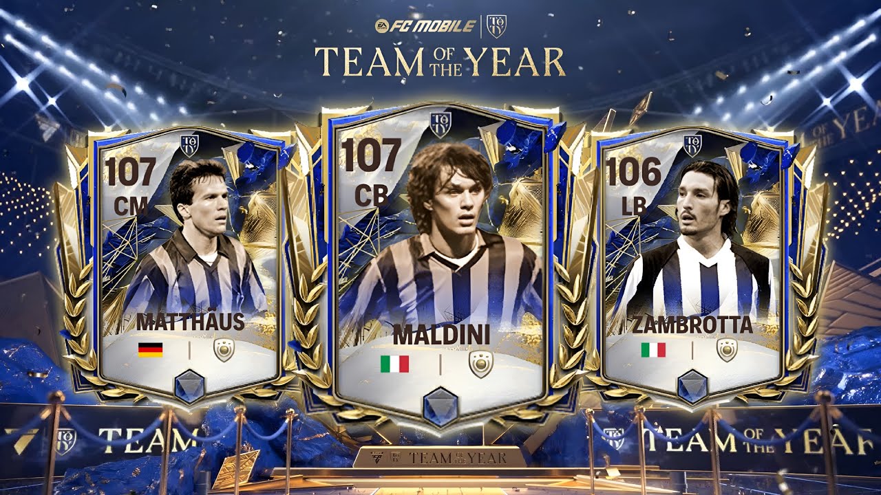 🔴FC Mobile || New TOTY Icons & Players ft. Maldini, CR7, Mbappé - YouTube