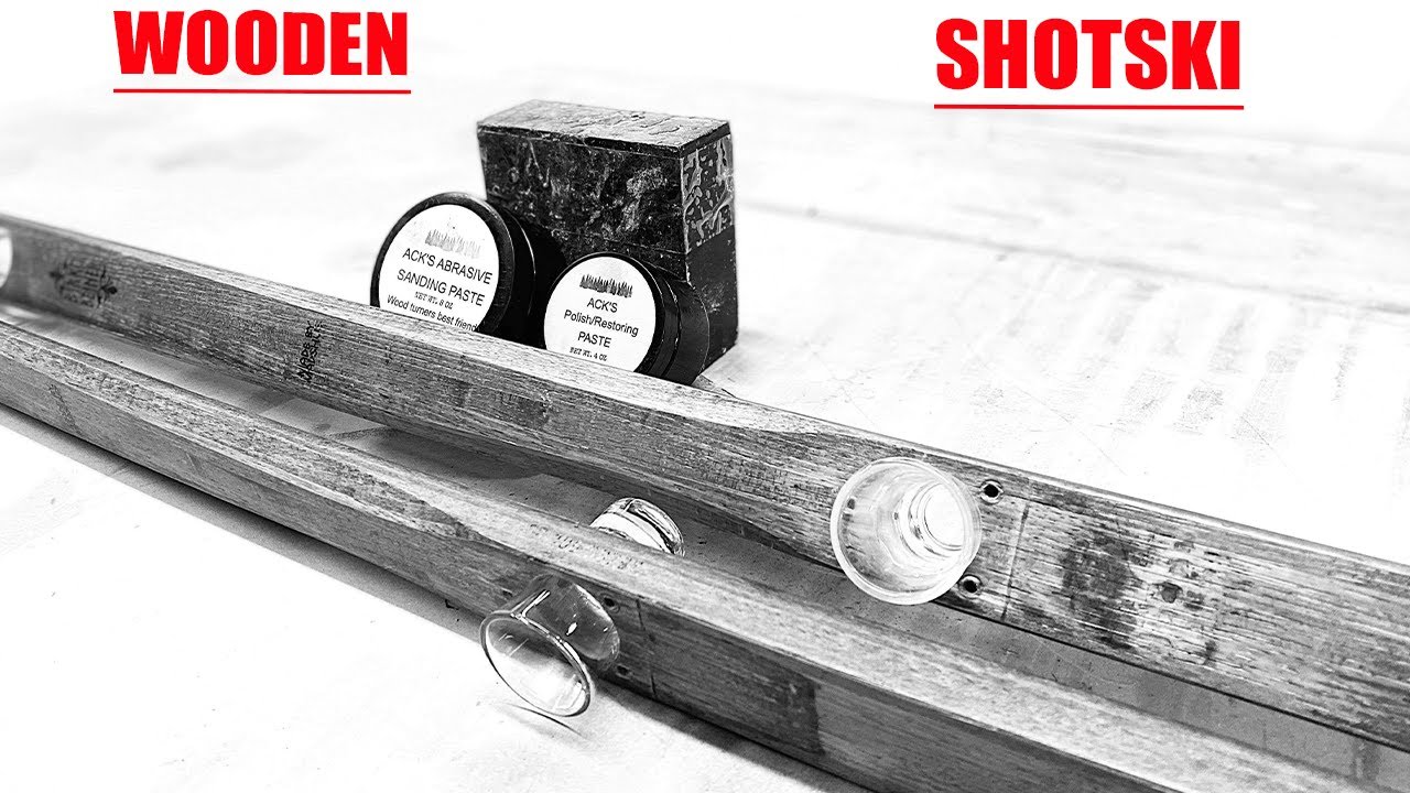 Make a Wooden Shot Ski for Under $20 - YouTube