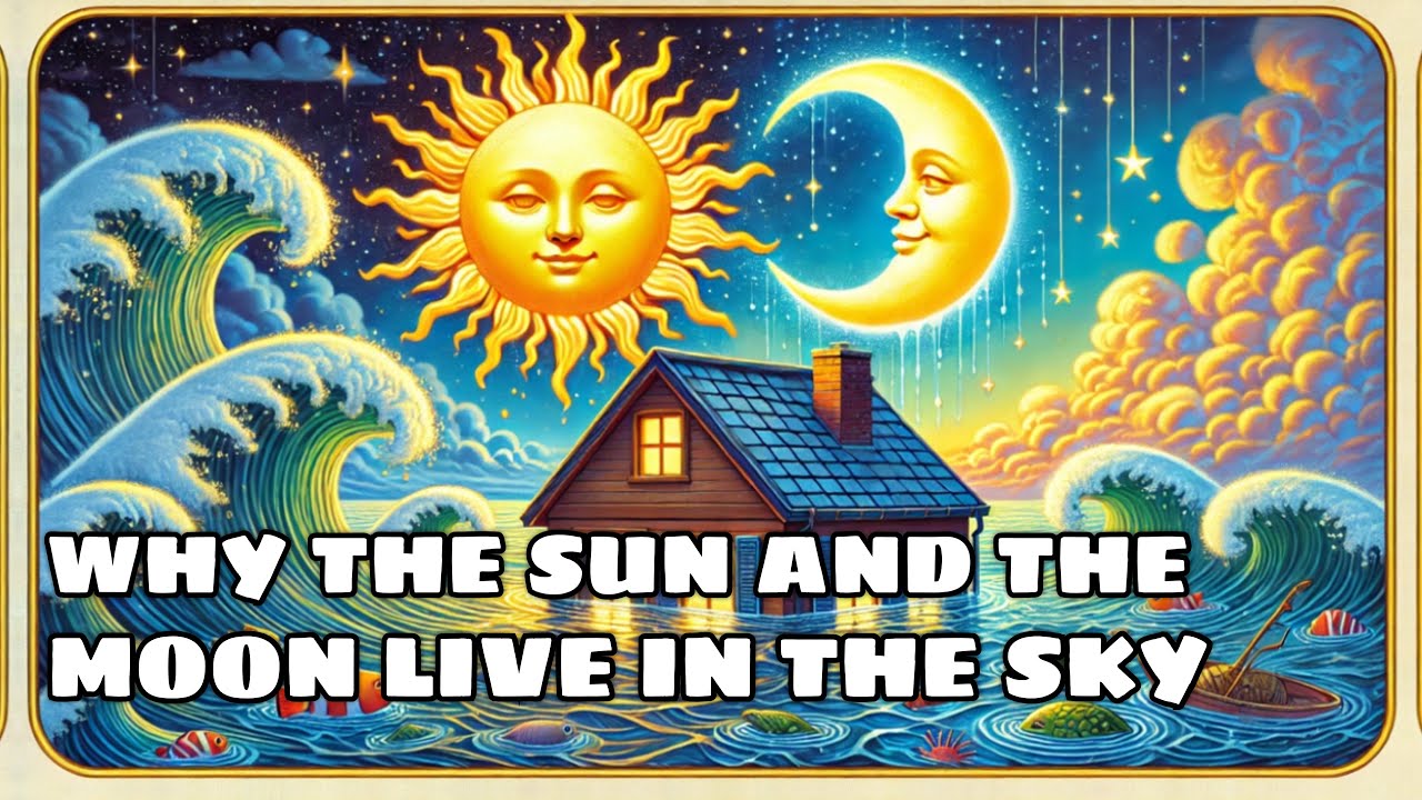 UNBELIEVABLE AFRICAN FOLKTALE OF WHY THE SUN AND MOON LIVE IN THE SKY ...