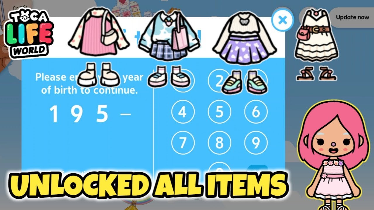 * Unlock All Items 2024 * Toca Life World Free Code - Toca Boca Free ...