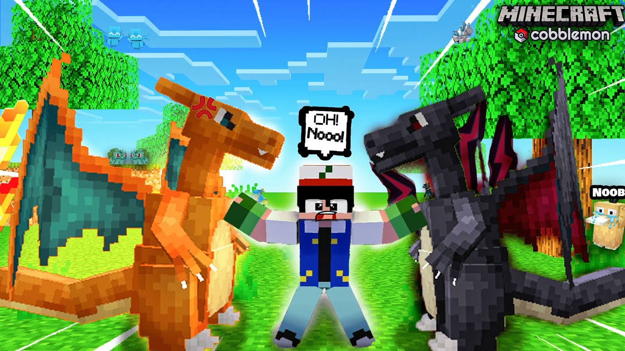 CHARIZARD VS MEGA CHARIZARD ? I HAVE SPECIAL CHARIZARD 😍 | CobbleMon ...