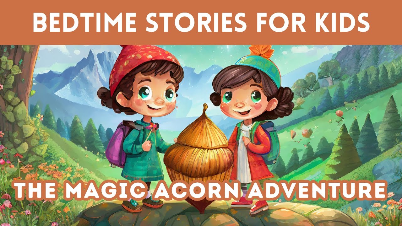 Bedtime Story for Kids in English | The Magic Acorn Adventure | Fairy ...