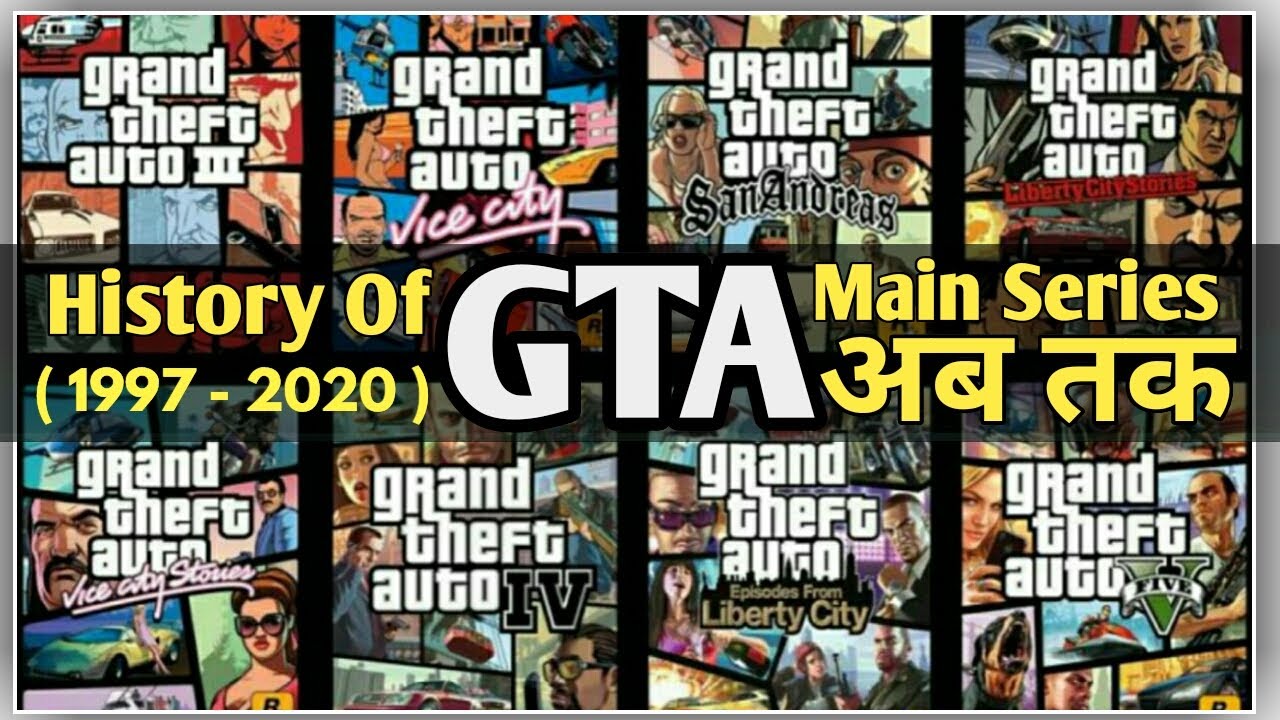 Evolution of GTA GAMES 1997-2020 - YouTube