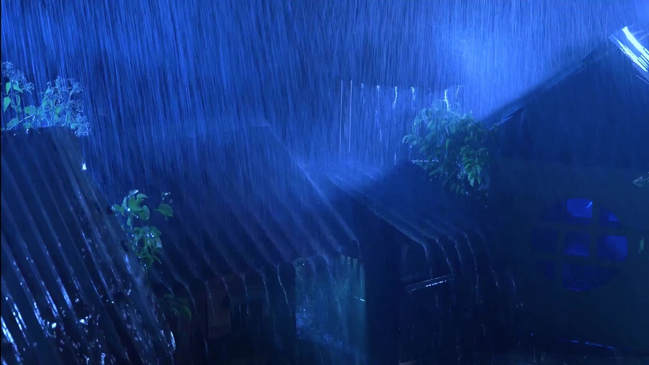Rain On Roof | Fall Asleep 5 Minutes Listen to The Sound Of Rain And ...