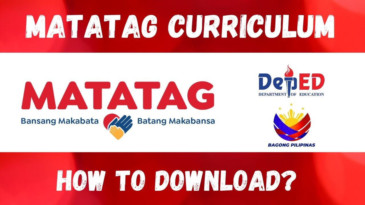 MATATAG Curriculum Guides: Download Here Now! - YouTube