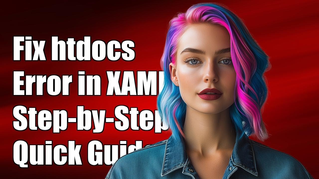 How To Fix Unable To Find Htdocs Error In Xampp Step By Step Guide