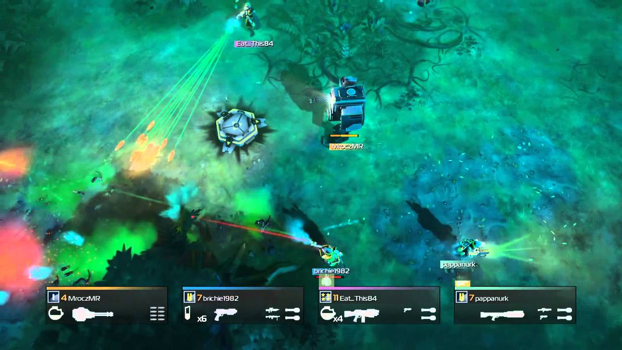 HELLDIVERS™ First mech action - YouTube