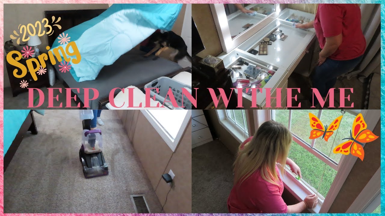 DEEP CLEAN MATER BEDROOM WITH ME 2023 - YouTube