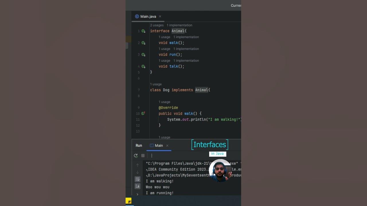 Interfaces in Java | Java Programming for Beginners in Hindi ...