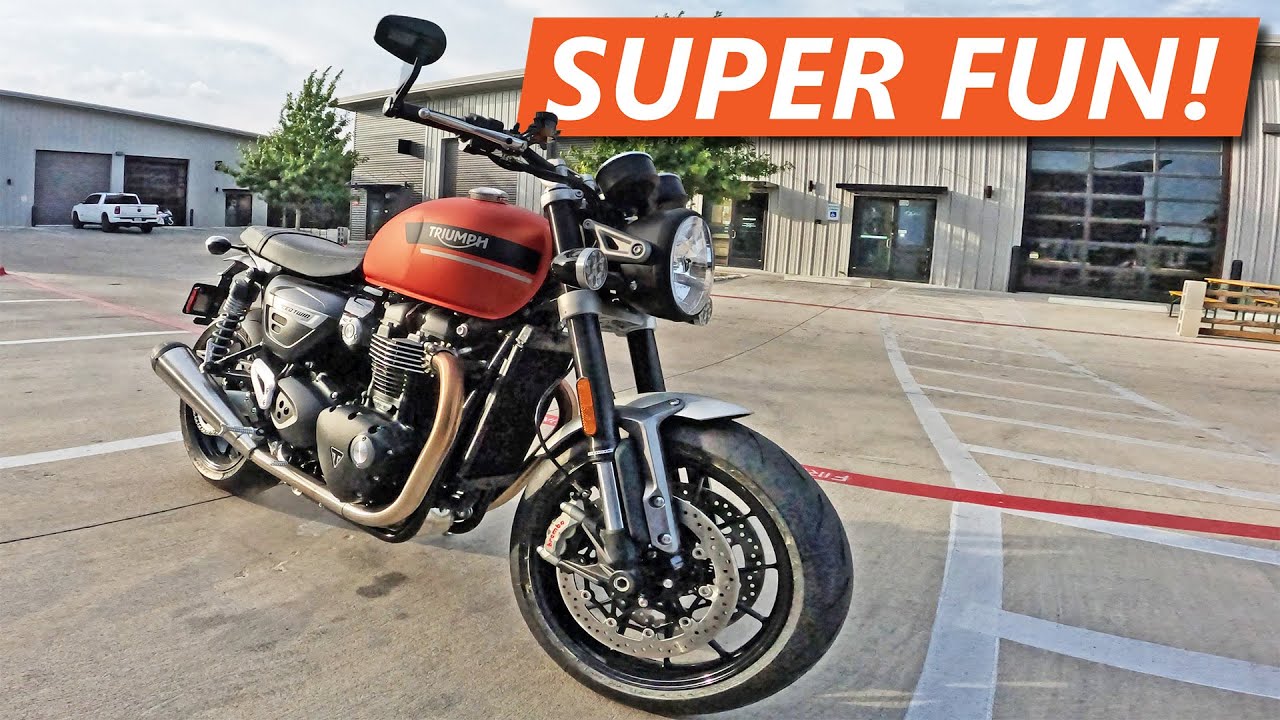 The Triumph Speed Twin is an Absolute Gem for Street Motorcycles - YouTube