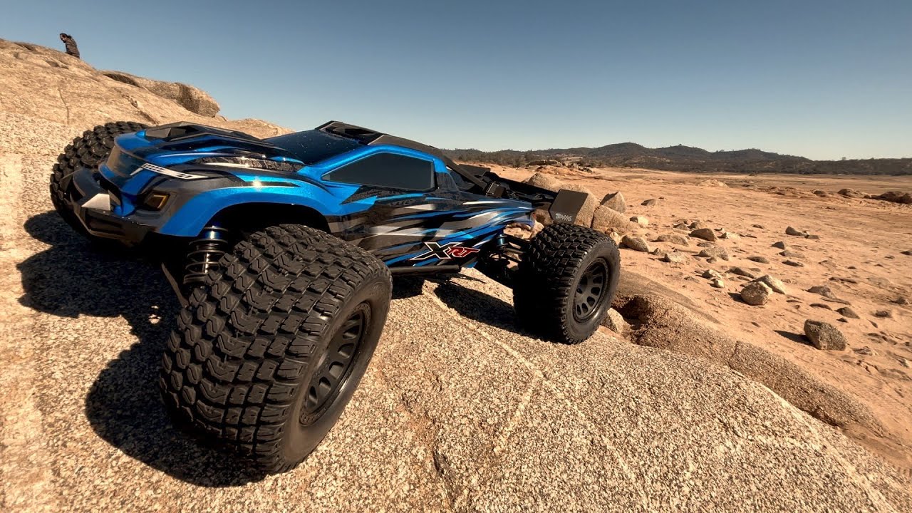HUGE Jumps with the NEW TRAXXAS XRT - YouTube