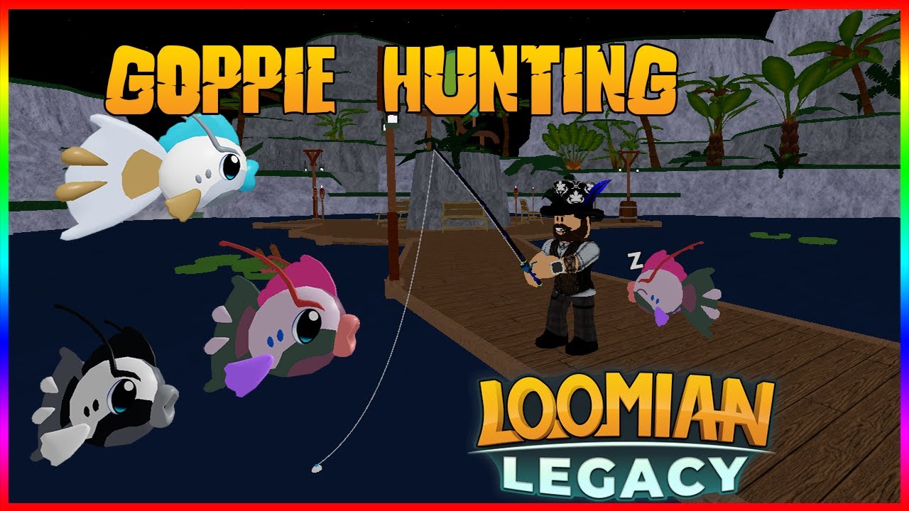 *LIVE* [ GOPPIE POND ] LET'S HUNTING NEW GOPPIES IN Loomian Legacy ...