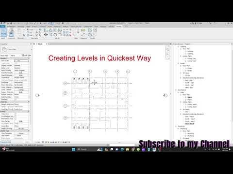 Quickest Way To Create Levels In Revit | #revit #level #revittutorial # ...