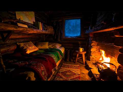 Mükemmel Uyku Formülünü BuldumDağlarda İzole Kışlık Kulübe