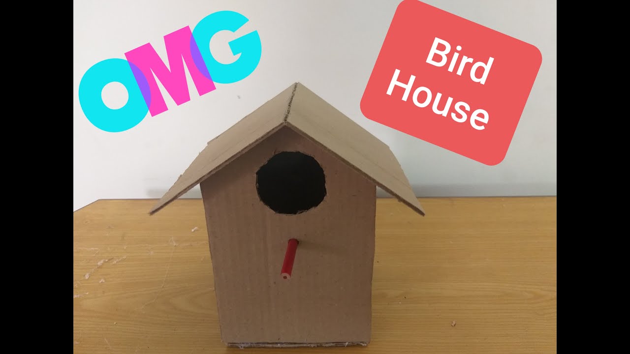 How To Make Bird House At Home Easy And Handmade YouTube How To Make Bird House At Home Easy And Handmade YouTube