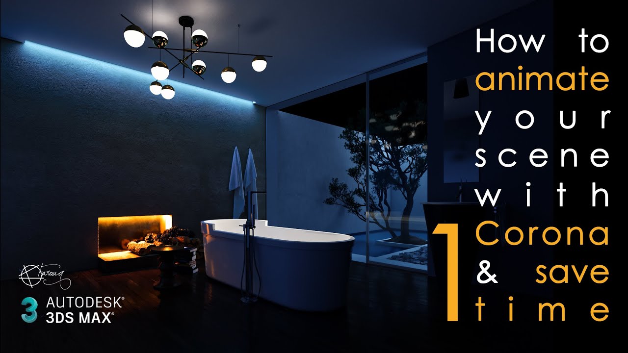 How to animate your scene with Corona - Animation | Part 1/3 - YouTube