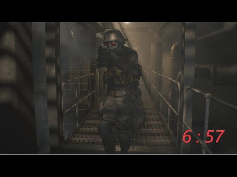 PS4 Resident Evil 2 Remake Hunk 4th Survivor No Damage Speedrun 657 - YouTube